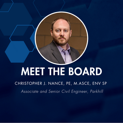 Meet Christopher J. Nance, PE, M.ASCE, ENV SP - American Society of ...
